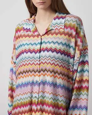 Missoni Chevron Zigzag Print Shirt - Multicolor