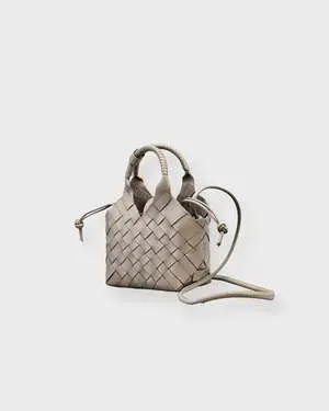 CALA & JADE Misu Mini Woven Leather Bag