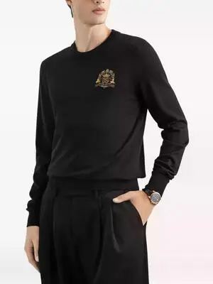 Dolce & Gabbana Logo Appliqué Sweater