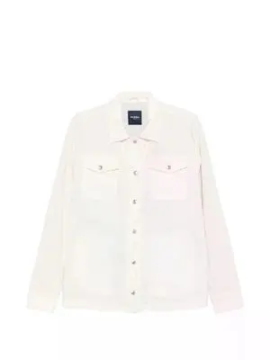 BARBA NAPOLI Press-stud Flap-pocket Shirt Jacket