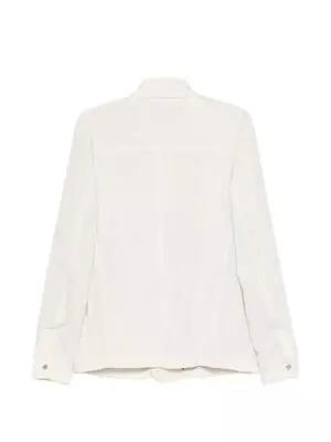 BARBA NAPOLI Press-stud Flap-pocket Shirt Jacket
