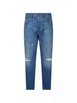 DONDUP Distressed Five-pocket Jeans