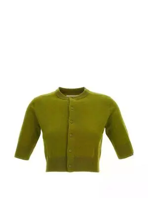 Extreme Cashmere Cropped Cardigan