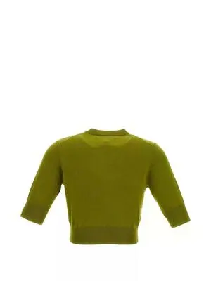 Extreme Cashmere Cropped Cardigan