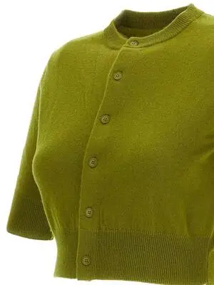 Extreme Cashmere Cropped Cardigan