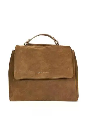 Orciani Suede Tote Bag