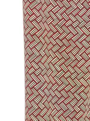 SIYU Geometric-print Trousers