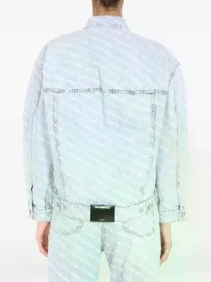 Alexander Wang Logo-print Denim Jacket