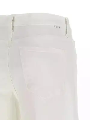 MOTHER The Rerun Zip Sneak Wide-leg Jeans