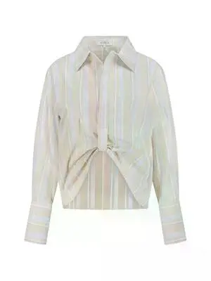 Hevron Frill Shirts For Women