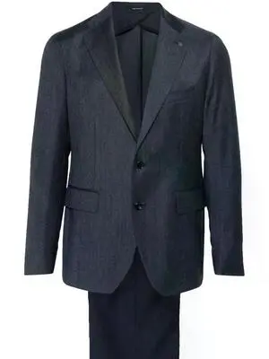 Tagliatore Montecarlo Single-breasted Suit - Blue