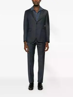 Tagliatore Montecarlo Single-breasted Suit - Blue