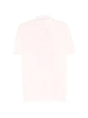 Fedeli Short-sleeve Polo Shirt - Pink