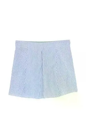MERCI Striped Pleated Skirt