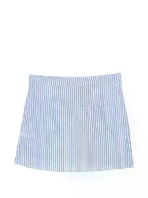 MERCI Striped Pleated Skirt