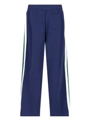 Adidas Polo Ralph Lauren Cow Print Wide Leg Sweatpants - Blue