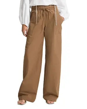 Women's Elastic Waist Utility Pants