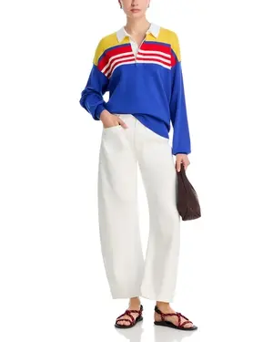 ASKK NY High Rise Twisted Barrel Jeans