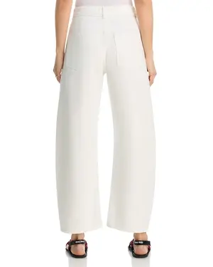 ASKK NY High Rise Twisted Barrel Jeans