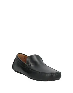 BALDININI Leather Loafers - Black