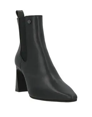 POLLINI Leather Ankle Boots