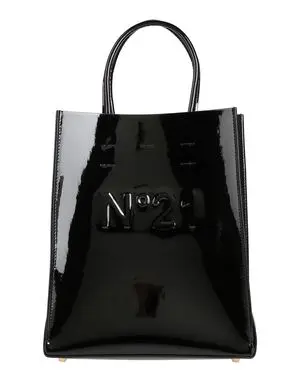 N°21 Leather Tote - Black