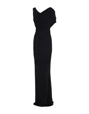 Rick Owens Viscose Blend Maxi Dress - Black
