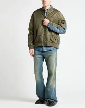 MAISON MARGIELA Military Two-tone Bomber Jacket