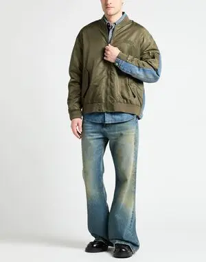 MAISON MARGIELA Military Two-tone Bomber Jacket