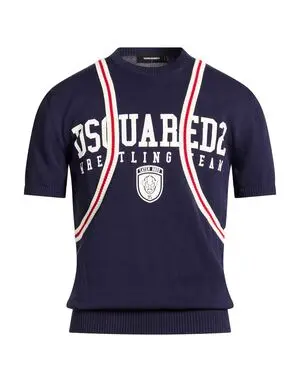 Dsquared2 Sweater With Logo And Contrasting Trim