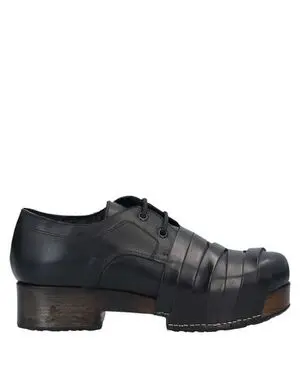 DUCA D'ASCALONA Leather Lace-up Shoes - Black