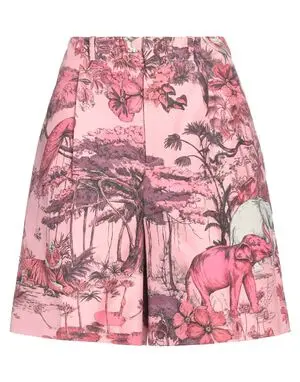 Dior Printed Cotton And Silk Shorts
