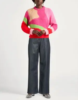 Karl Lagerfeld Straight Leg Jeans With Coated Effect