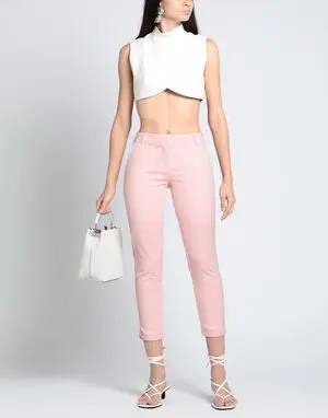 WHITE WISE Skinny Fit Mid-rise Pants