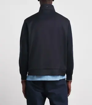 Paul & Shark Wool Bomber Jacket - Navy