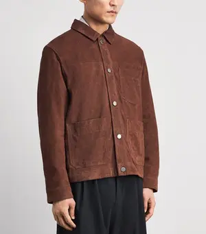 WAX LONDON Suede Robin Chore Jacket