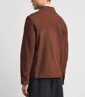 WAX LONDON Suede Robin Chore Jacket