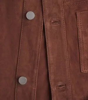 WAX LONDON Suede Robin Chore Jacket