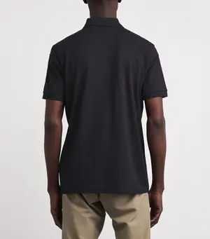 BOSS Pima Cotton Logo Polo Shirt - Blue