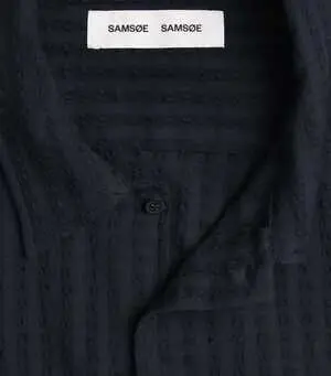 SAMSØE SAMSØE Stretch-cotton Avan Shirt
