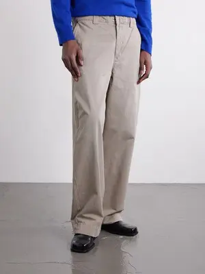 MFPEN Commission Straight-leg Cotton Trousers