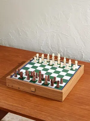 THE CONRAN SHOP Milos Game Set - Brown
