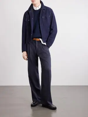 Anderson & Sheppard Crew Neck Cotton Sweater