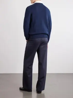 Anderson & Sheppard Crew Neck Cotton Sweater