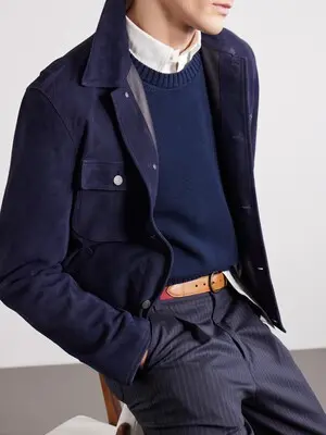 Anderson & Sheppard Crew Neck Cotton Sweater