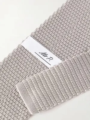 Mr P. 7cm Knitted Silk Tie