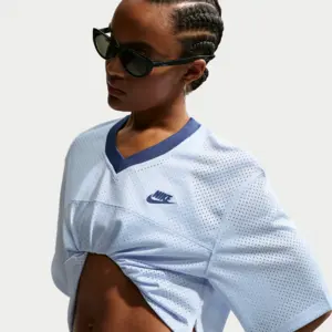 Nike Oversized Cropped Mesh Jersey