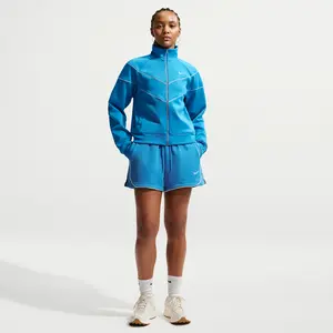 Nike Loose Mid-rise 3" Fleece Shorts - Blue