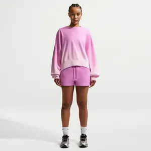 Nike Sportswear Phoenix Fleece Oversized Crew-neck Sweatshirt - Pink