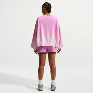 Nike Sportswear Phoenix Fleece Oversized Crew-neck Sweatshirt - Pink